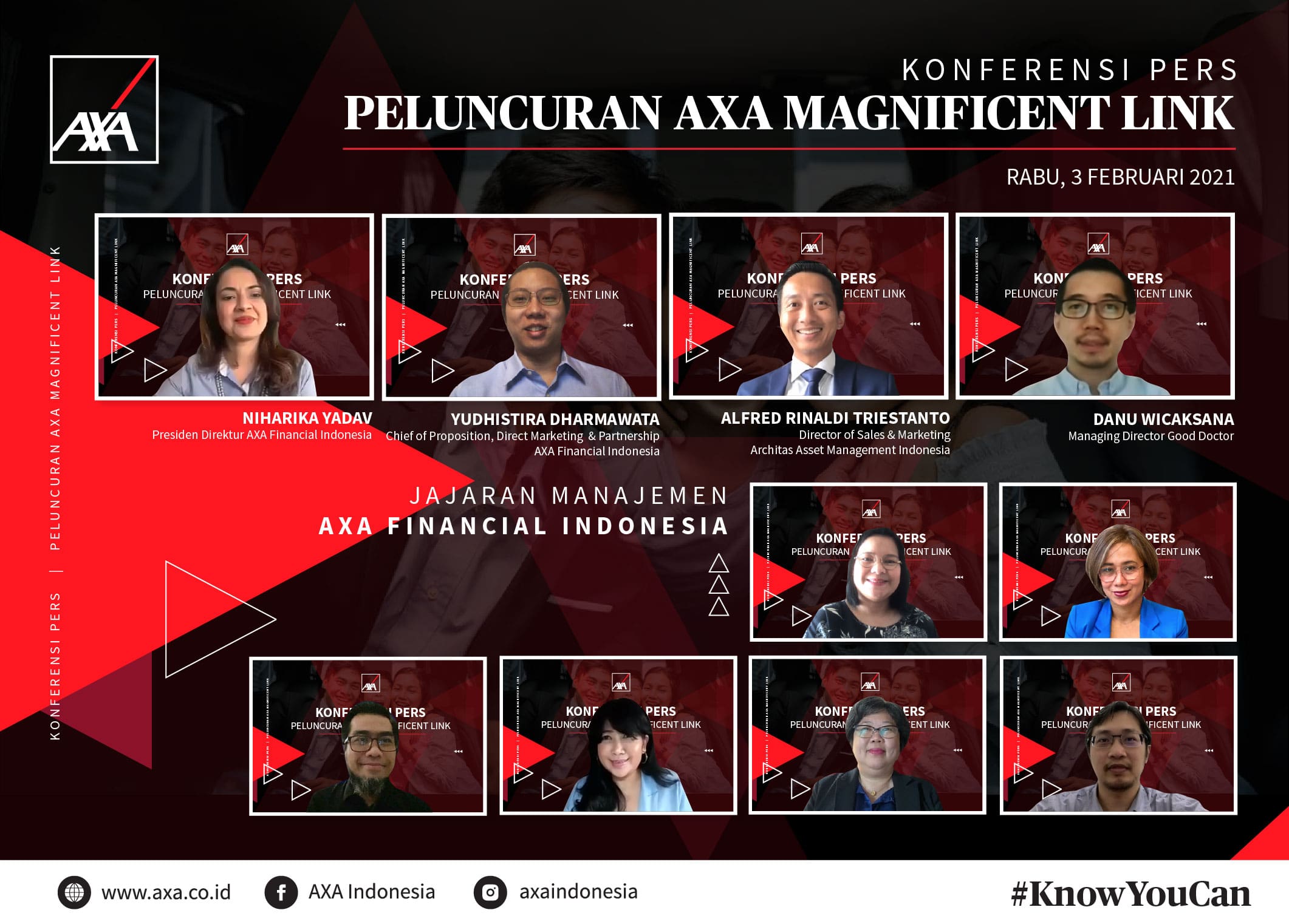 AXA Financial Indonesia Luncurkan AXA Magnificent Link, Solusi Unit Link Lengkap untuk ...